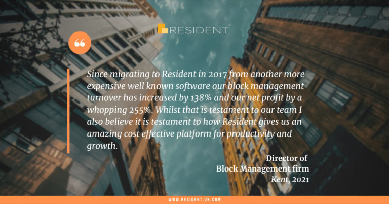 Resident Block Management Software