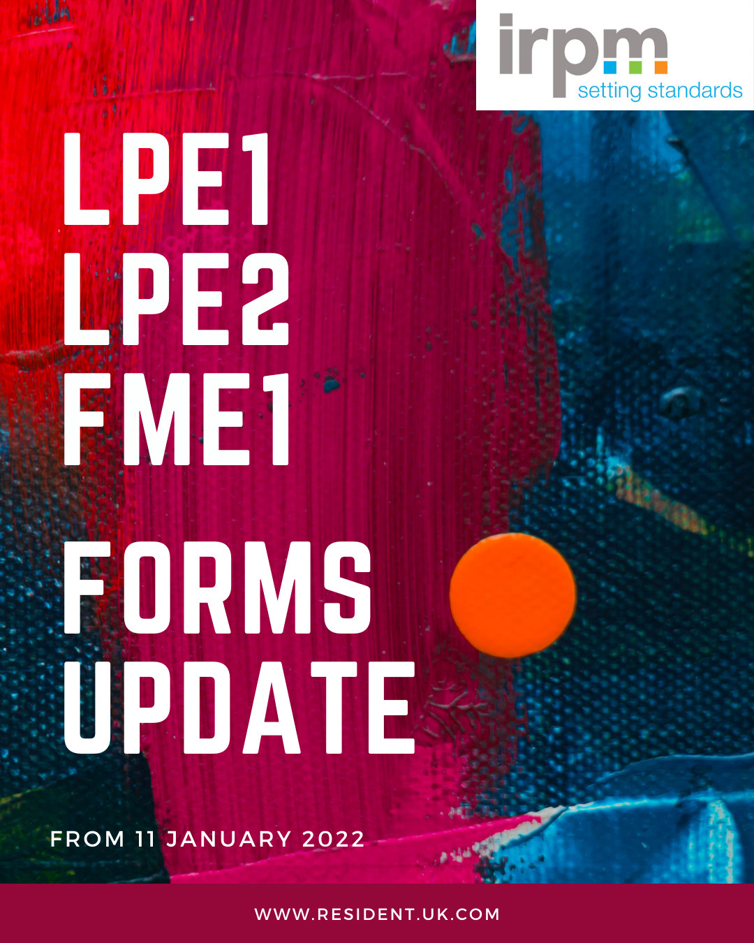 LPE1 Update - new forms to be supported in Resident - Resident